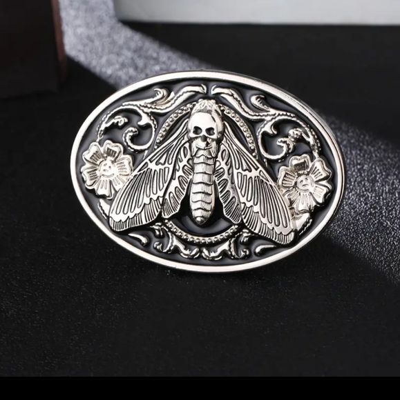 Accessories | New Moth Bug Insect Silver Belt Buckle | Poshmark